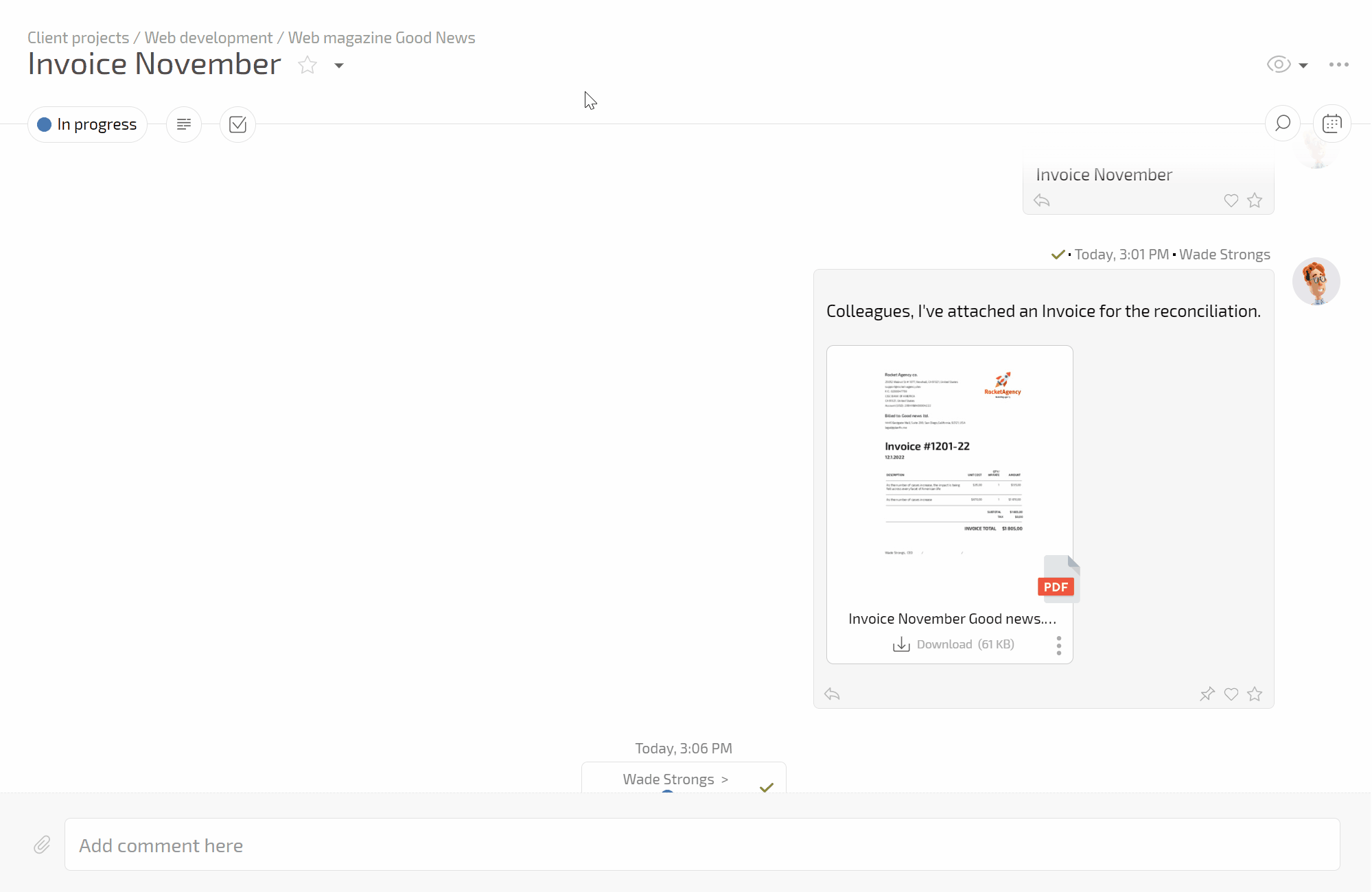 Advanced Project Management System